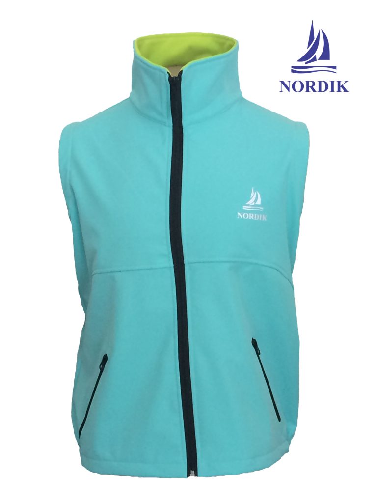 Chaleco Soft-Shell Celeste - Nordikwear